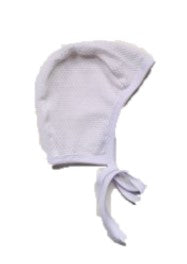 White Infant Pilot Cap for Hearing Aids (Item Code: PC-WHITE612 ...